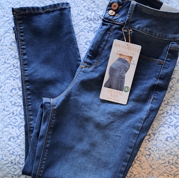Sound Style | Jeans | Sound Style No Muffin Top Double Button Jeans ...